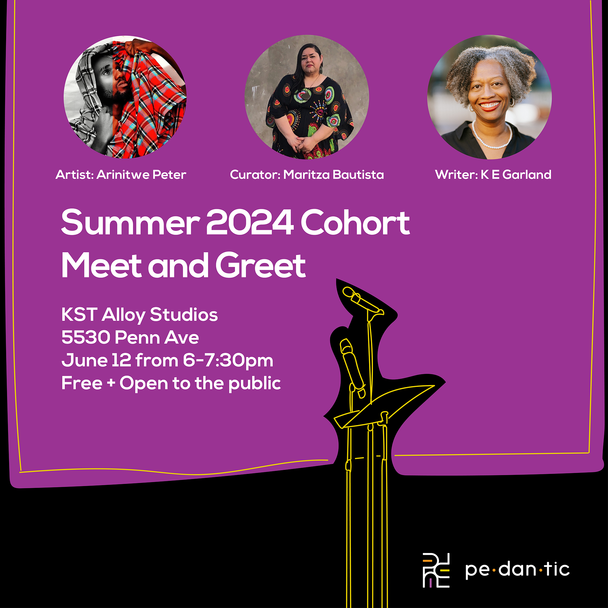 June 12, 2024: Pedantic Summer 2024 Cohort Meet and Greet - Pedantic