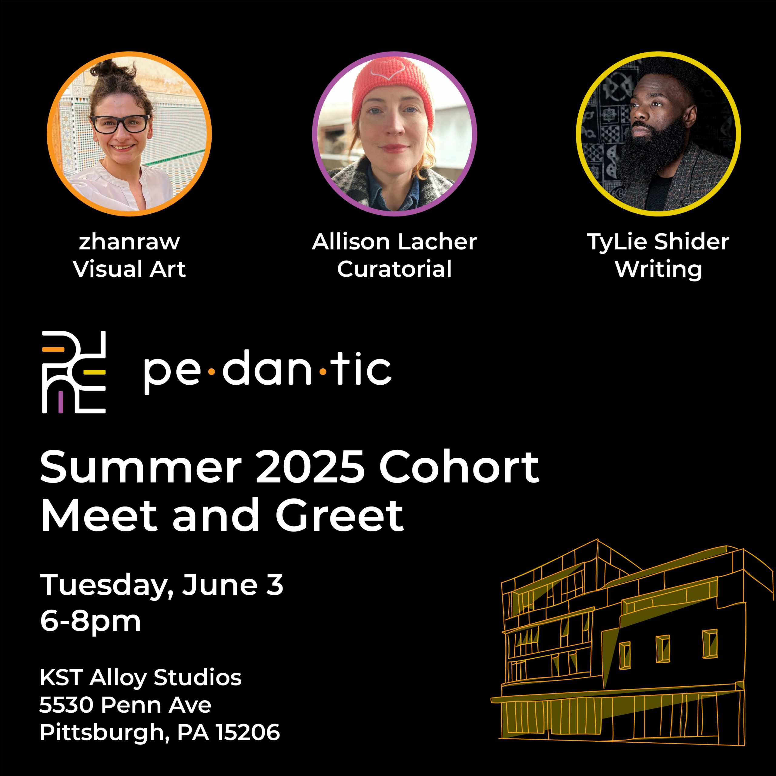 June 3, 2025: Summer 2025 Cohort Meet and Greet - Pedantic
